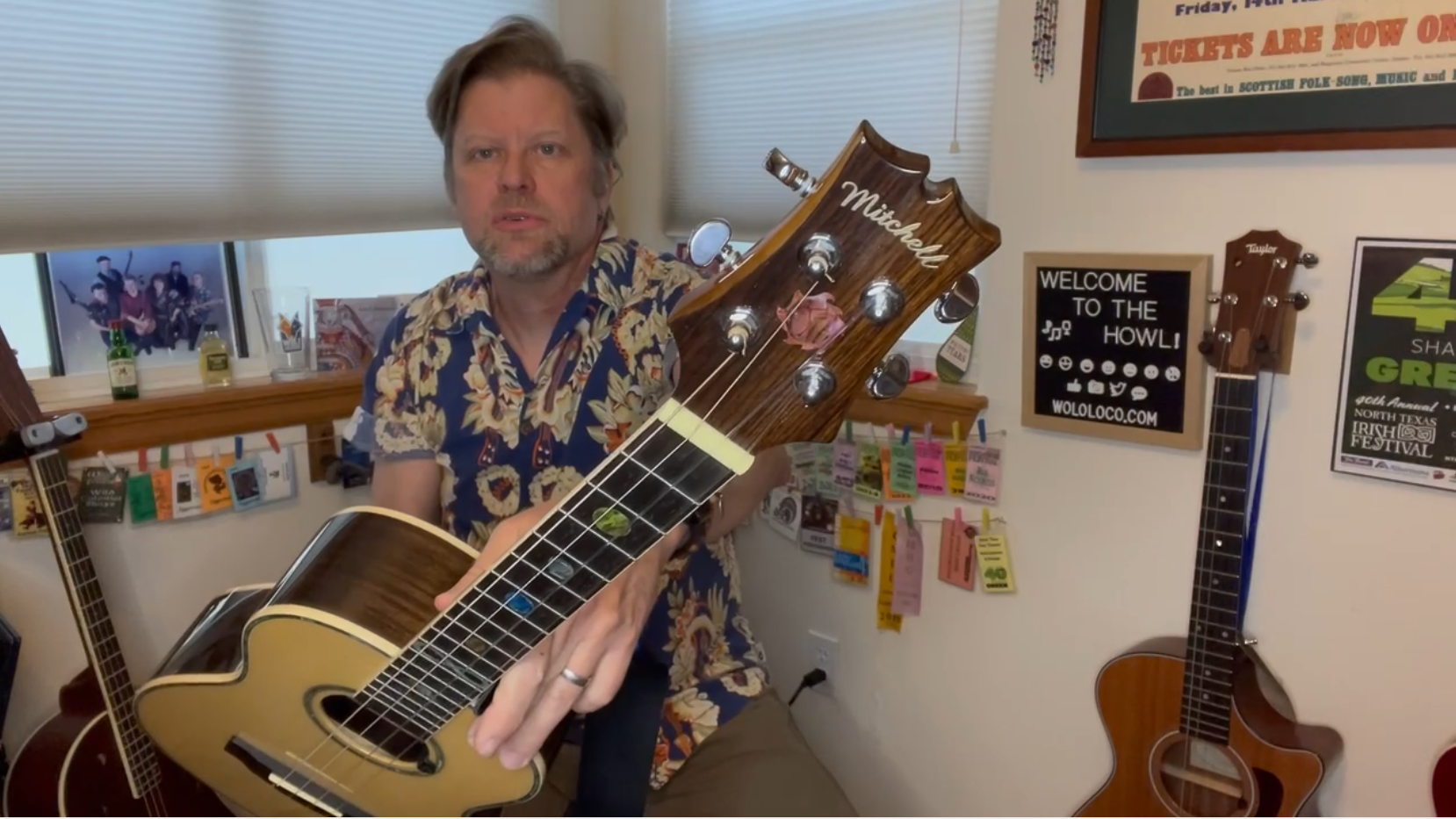 REVIEW: Mitchell Baritone Ukulele – Wolf Loescher