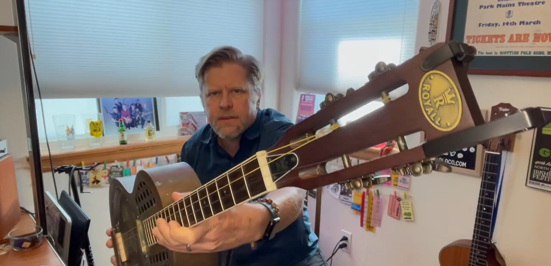 REVIEW: Royall Parlor Tenor Resonator Guitar – Wolf Loescher